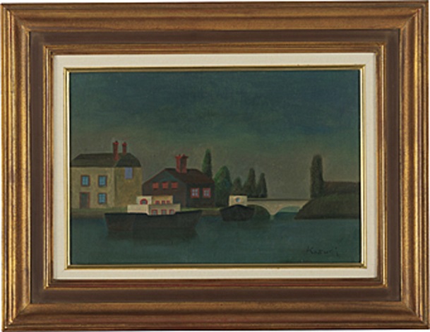 Seine riverside セーヌ河畔 by Kojiro Kosugi on artnet